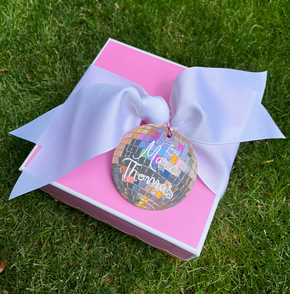 Disco Ball Tag – Marci Thomas Designs